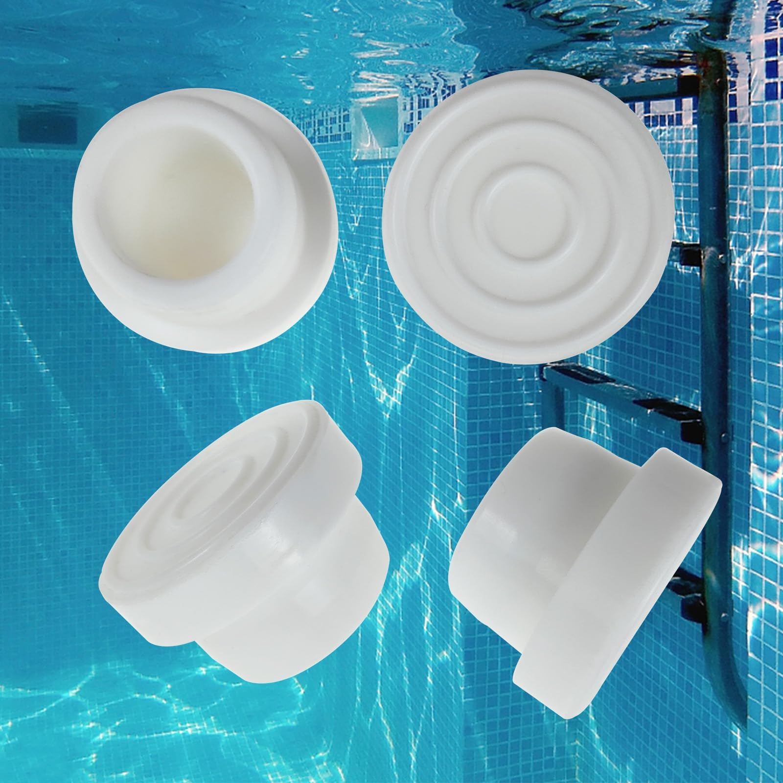 Amazon.com: AYWEDIY 4pcs Pool Ladder Bumpers, Non-Slip Pool Ladder ...