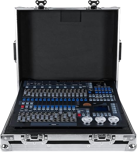 Amazon.com: DMX 512 Light Controller with Flight Case,DMX Controller ...