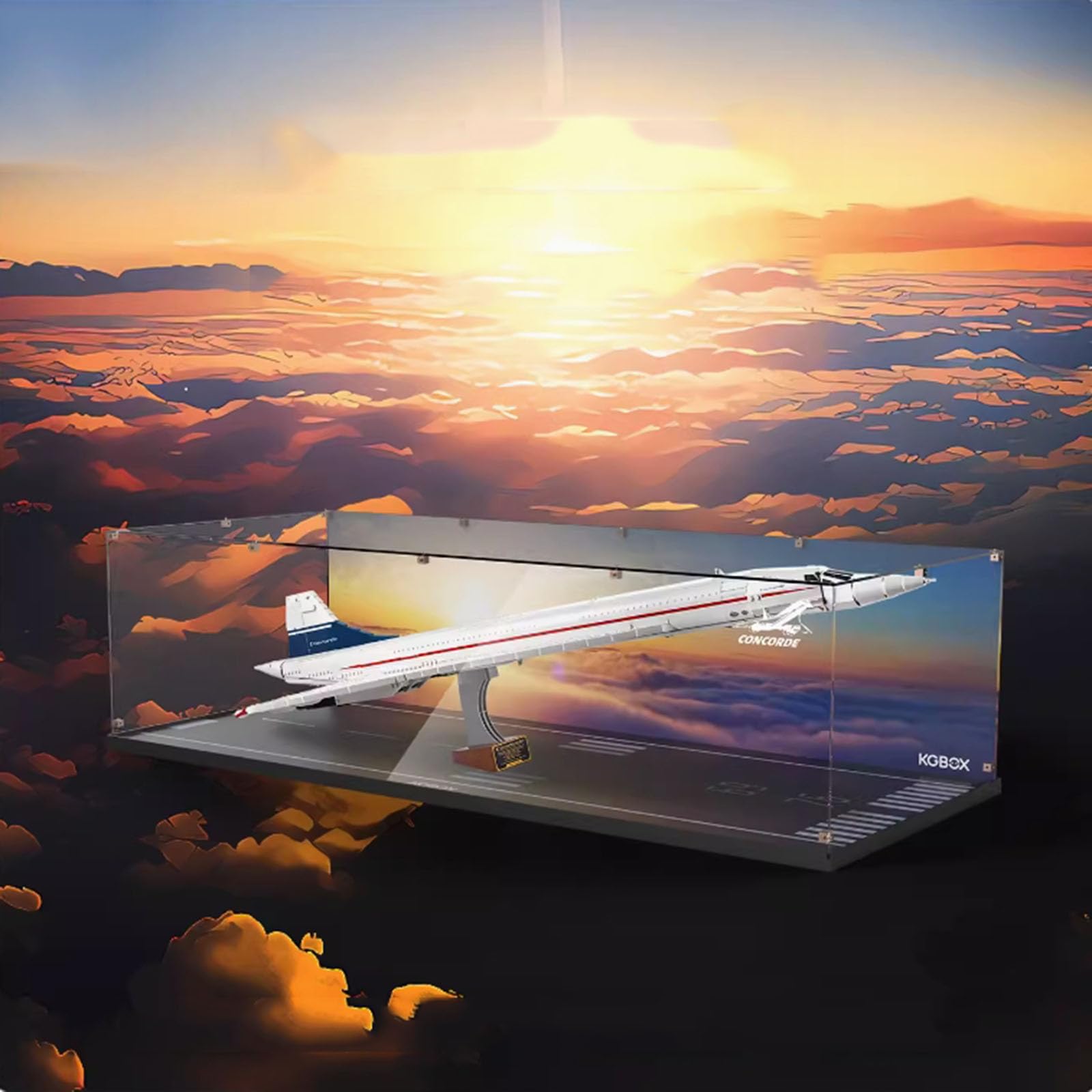 Amazon.com: Acrylic Display Case Box for Lego 10318 Concorde Model ...