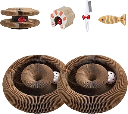 Amazon.com: Twisty Paws Cat Toy, Twisty Paws, Foldable Cat Scratch ...