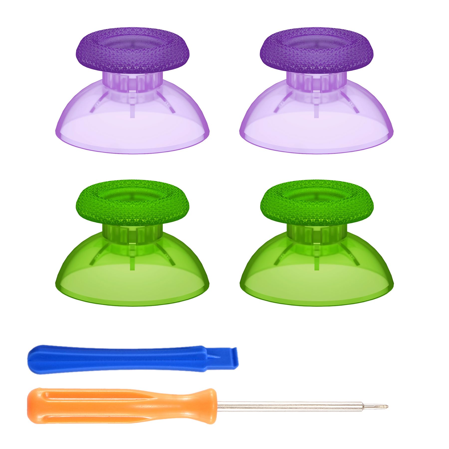 Amazon.com: eXtremeRate 2 Pairs Replacement Thumbsticks for PS5 ...