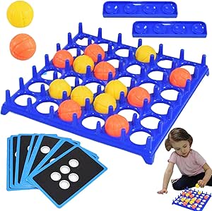 Amazon.co.jp: Table Ball Game Toys - Jumping Ball Board Game Toy Set ...