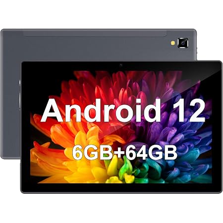 Amazon.com : Android Tablet, 10.1 Inch Android 12 Tablet, 6GB RAM 64GB ...