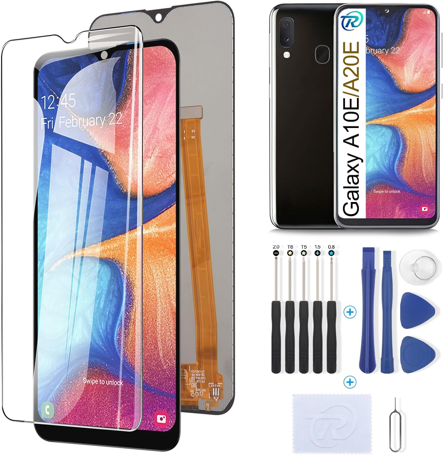 RongZy LCD Display per 5.8" Samsung Galaxy A20e A202 / Galaxy A10e A102 ...