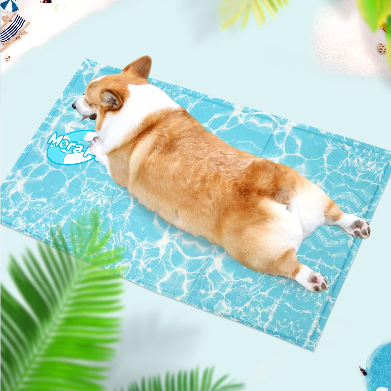 Zellar Dog Cooling Mat Large 90x50cm, Scratch-resistant Durable Pet ...