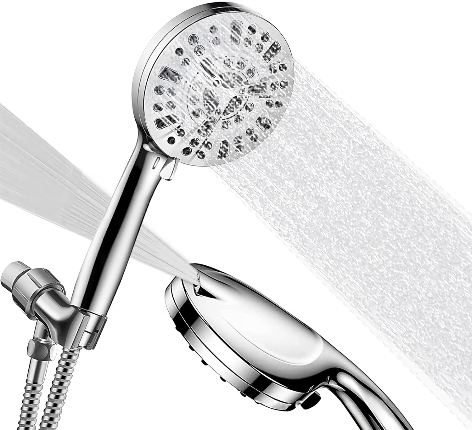Owfeel High Pressure Shower Head, 10 Functions Handheld Shower Head Set ...