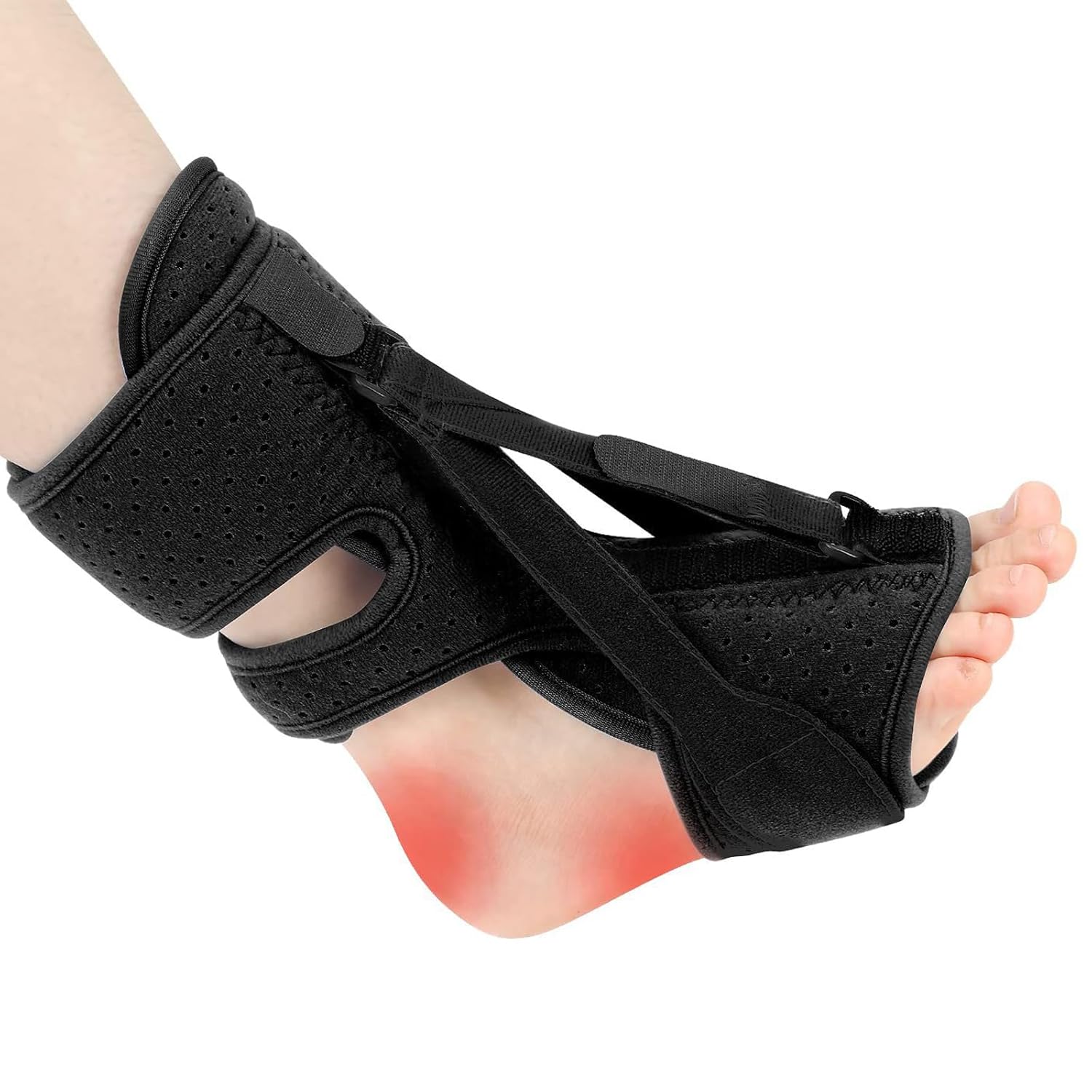 Amazon.com: ZIQING Plantar Fasciitis Night Splint, Foot Brace for ...
