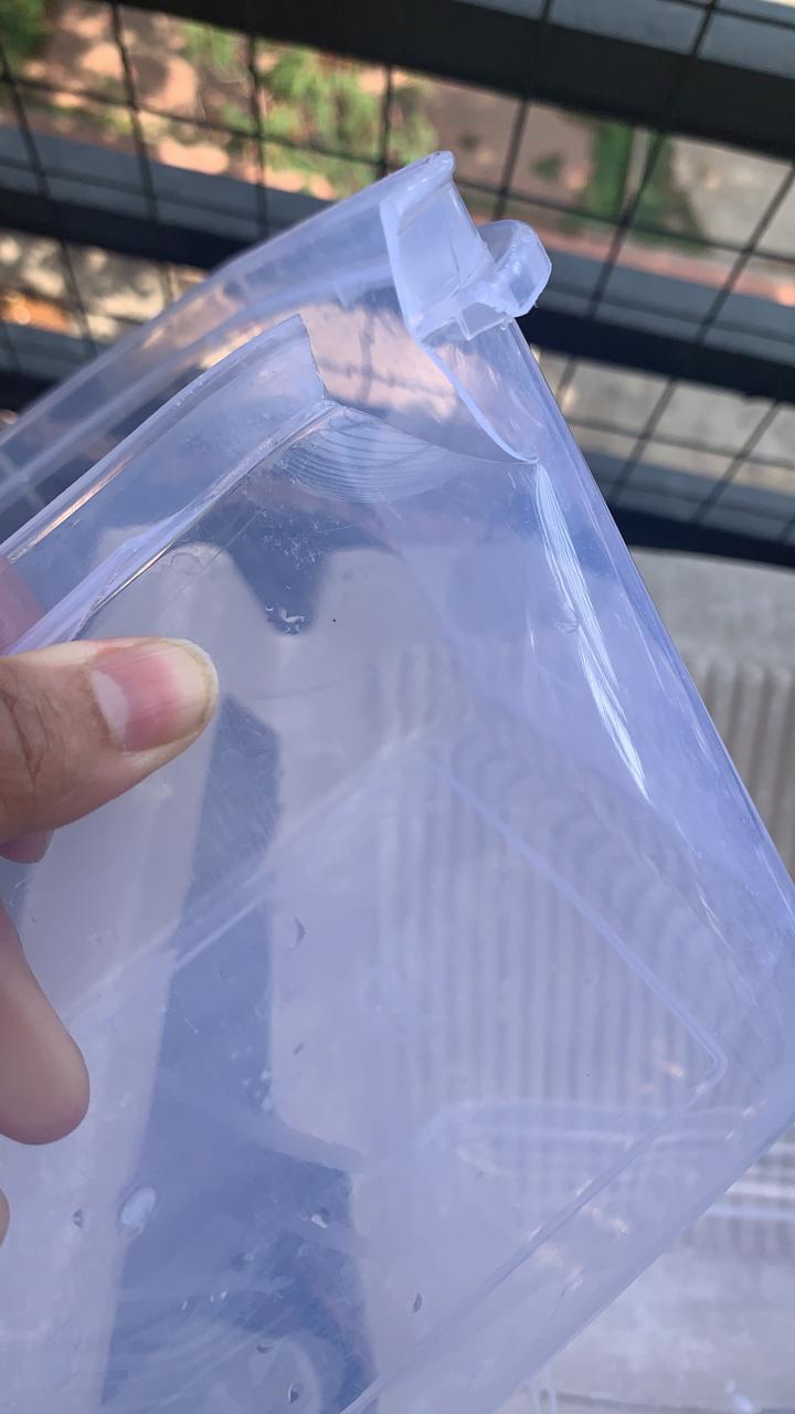 Buy Nakoda Plastic Container Box - 10L, White, Transparent, 34 x 26 x ...