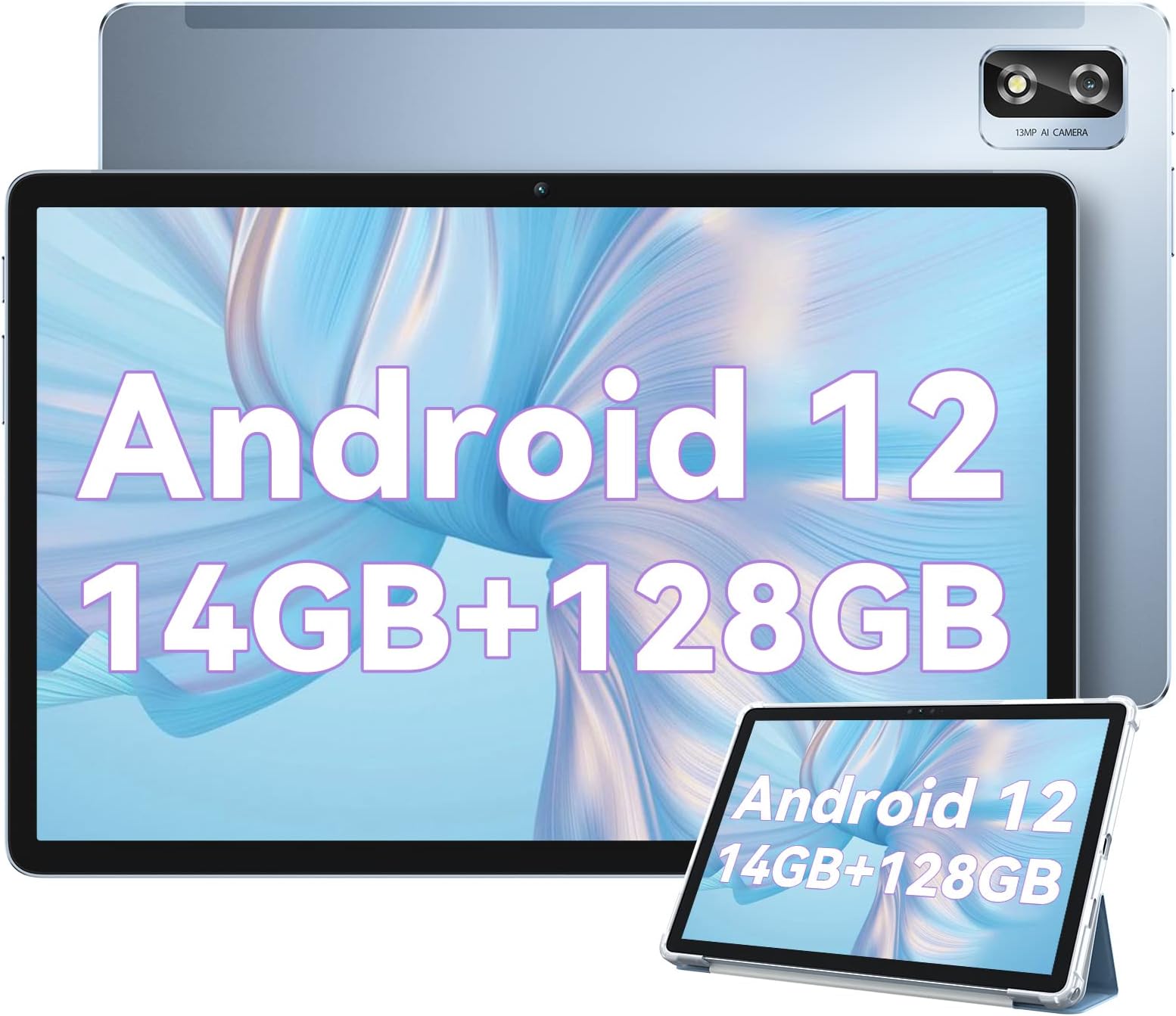 Blackview Gaming Tablet 10 Zoll, Tab 12 Pro,Android 12, 14GB RAM ...