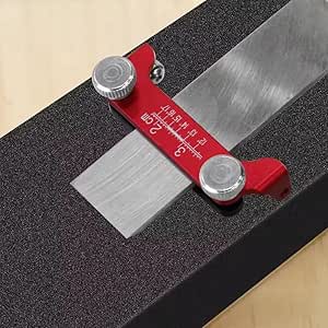 Amazon.com: Honing Guide for Chisels and Planes, Fixed Angle Blades ...