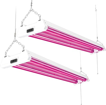 Amazon.com: Sunco 4FT LED Grow Light for Indoor Plants 40W, Full Spectrum, Hanging Suspended ...