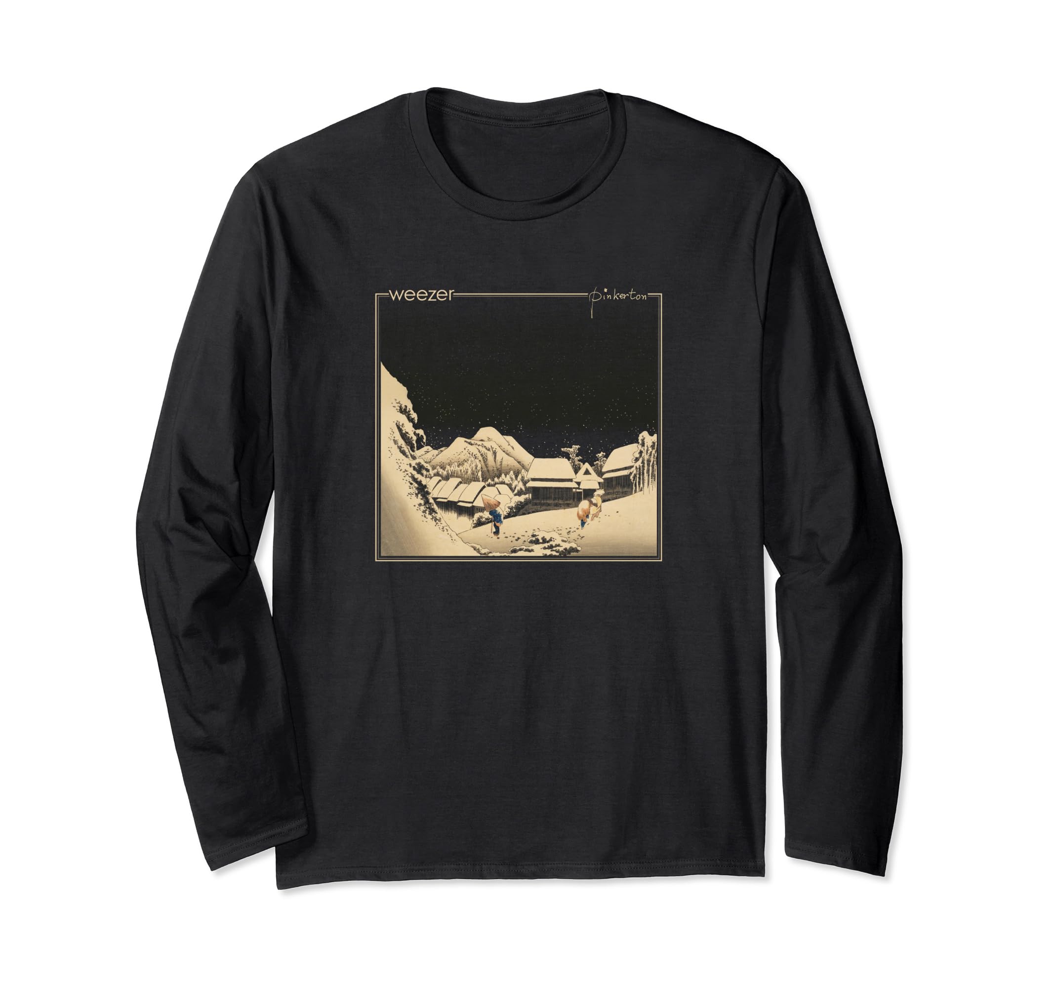 Amazon.com: Weezer - Pinkerton Album Cover Long Sleeve T-Shirt ...