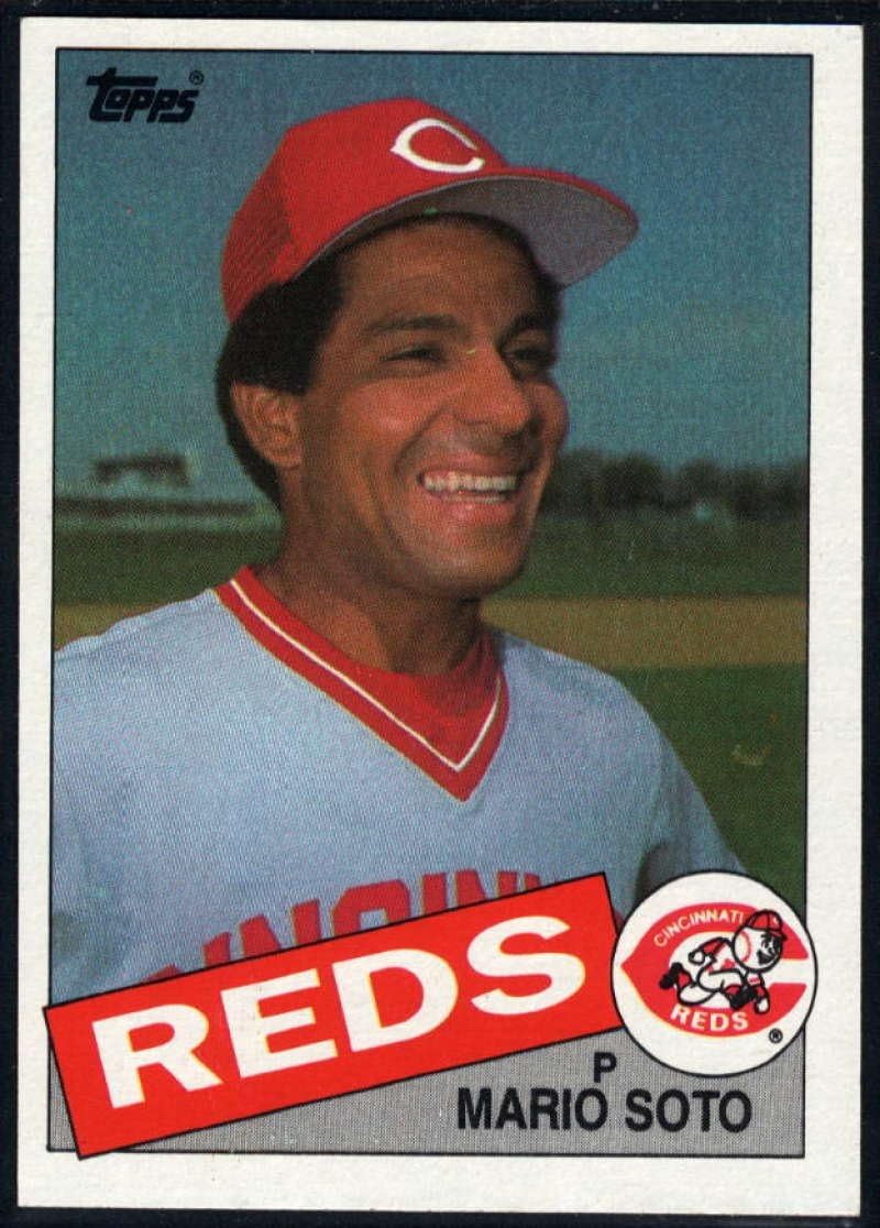Amazon.com: 1985 Topps Baseball #495 Mario Soto Cincinnati Reds ...