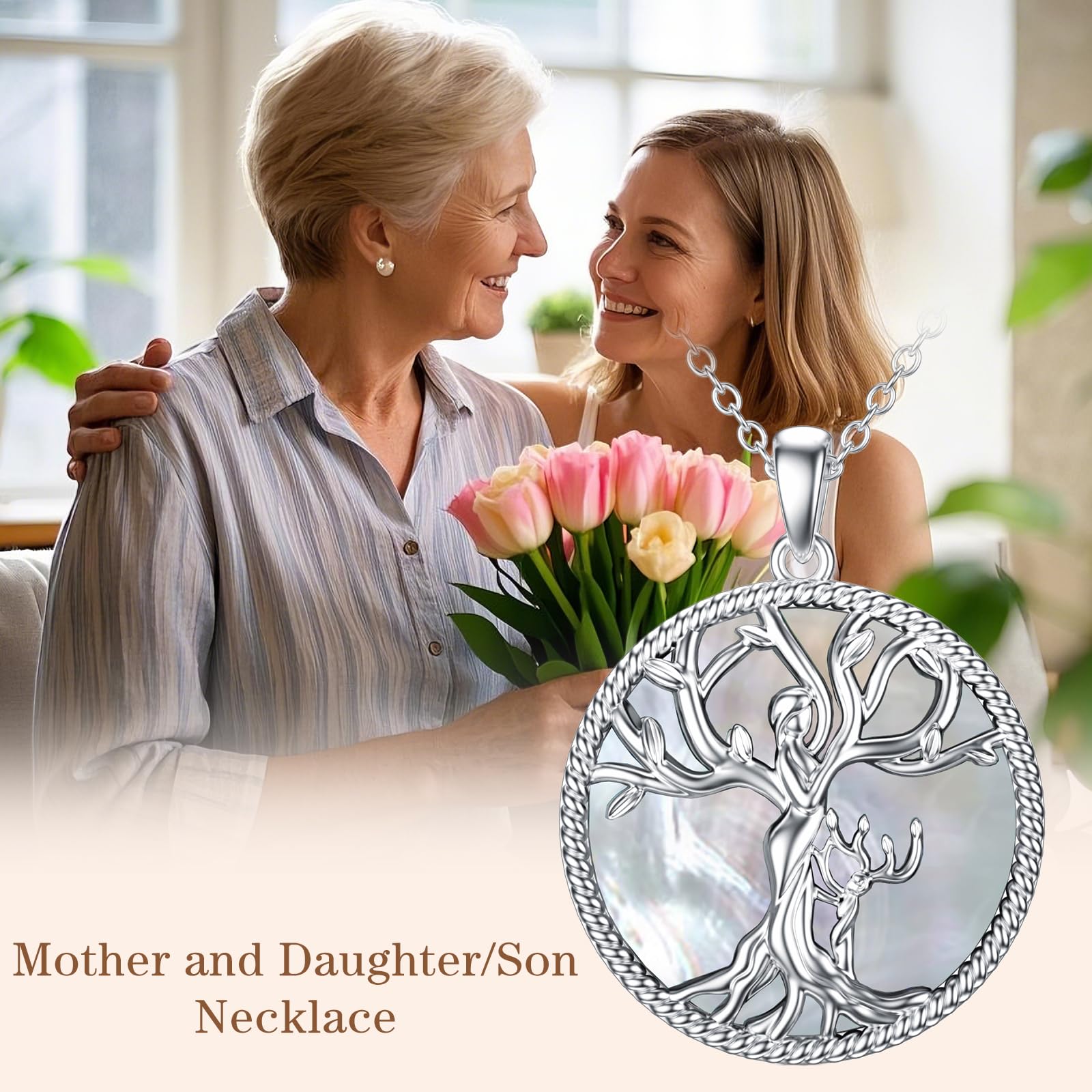 Snapklik.com : Birthday Gifts For Mom Tree Of Life Mother And Daughter ...