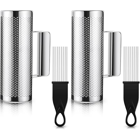 Amazon.com: 4 Pcs Guiro Instrument Metal Guiro 8'' x 3'' Stainless ...