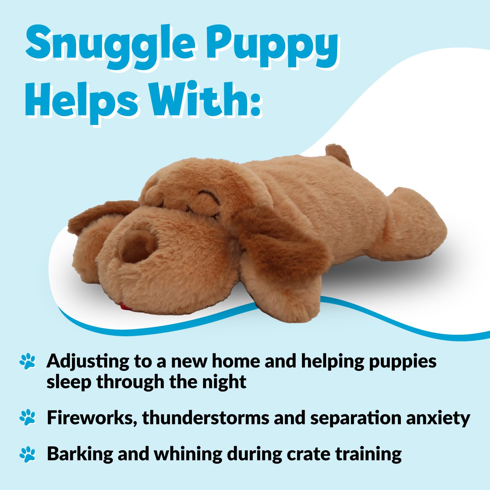 Snapklik.com : Original Toys - Heartbeat Puppy For Dogs - Pet Anxiety ...