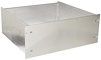BUD Industries RM-14213 Aluminum Rackmount Chassis 19" L x 17.19" W x 6 ...