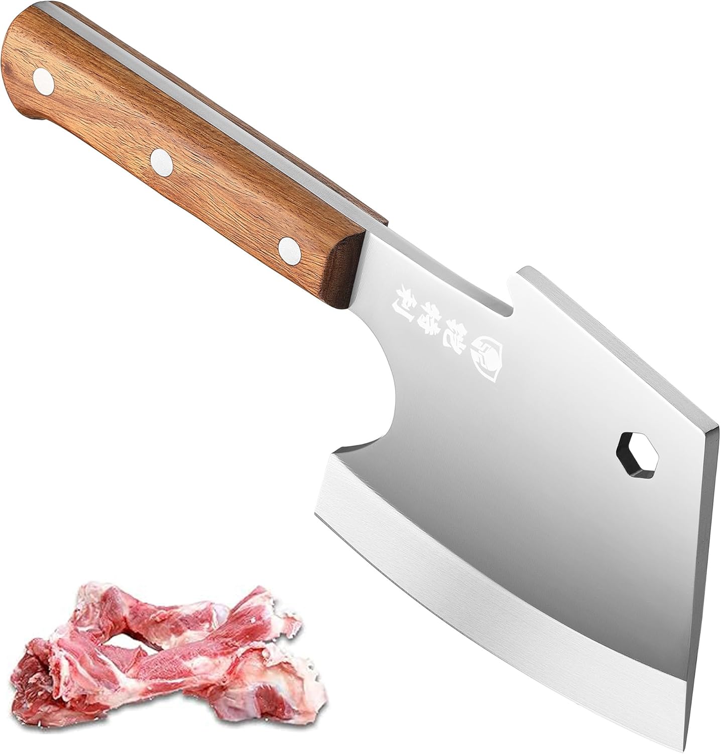 KITORY Meat Cleaver Heavy Duty Axes Shape Super Heavy and Thick Bone ...
