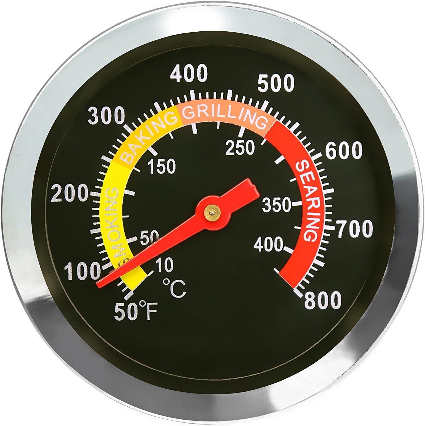 Weber 60540 Charcoal, Spirit, Q Grill Replacement Thermometer, 1-13/16 ...