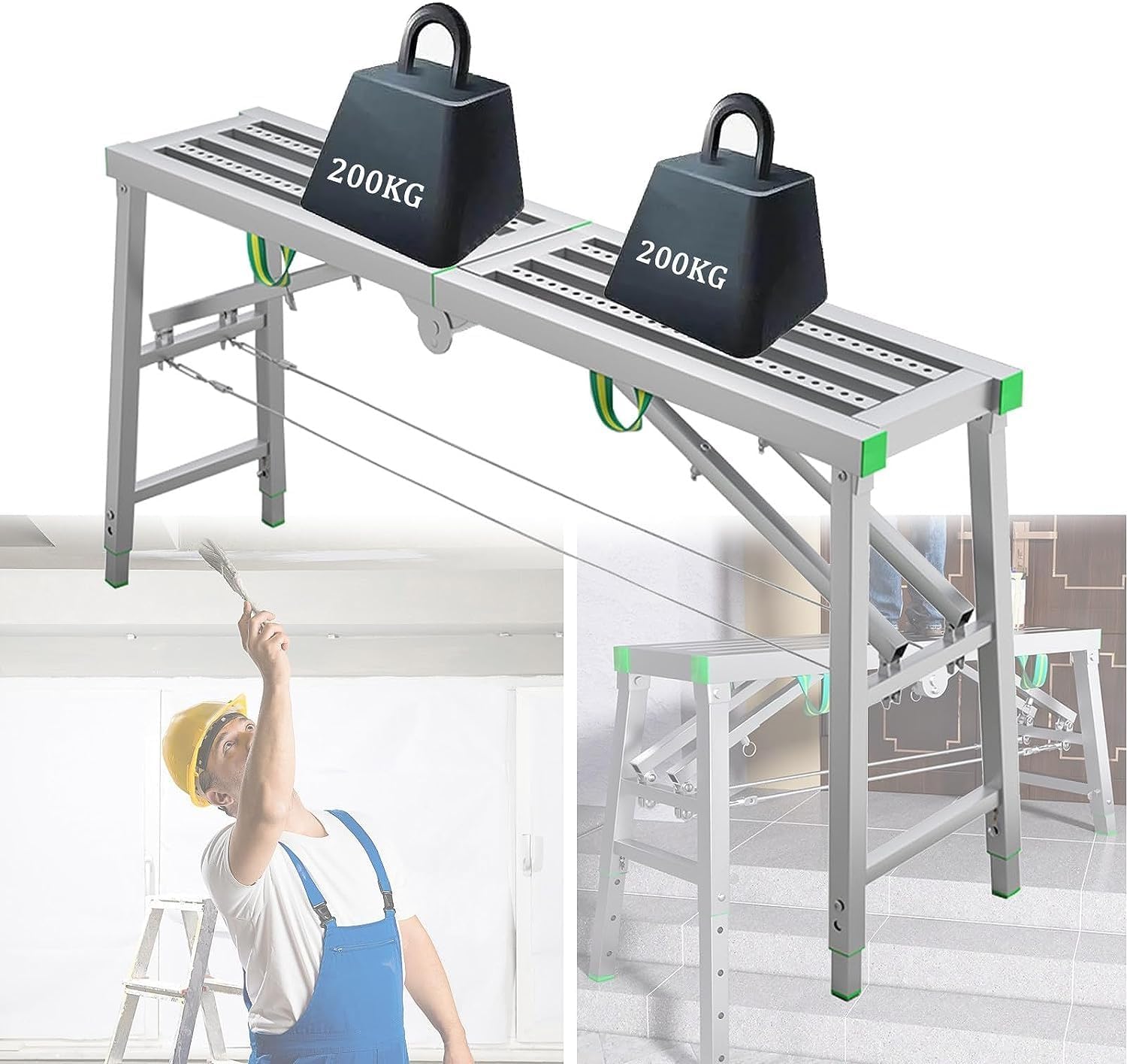 Work Platform Stepladders Scaffolding Platform Portable Scaffolding ...