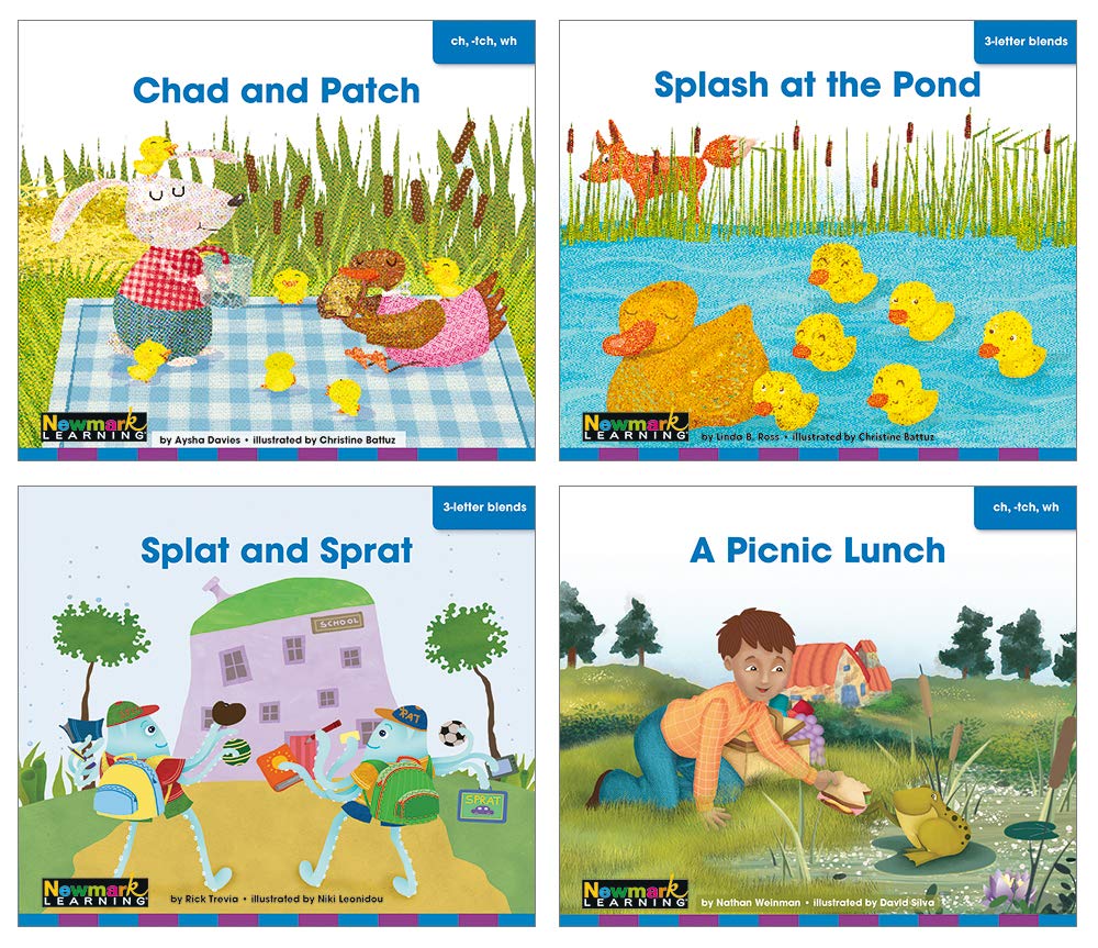 Snapklik.com : Phonics Readers Boxed Set 3 24 Decodable Books For Early ...