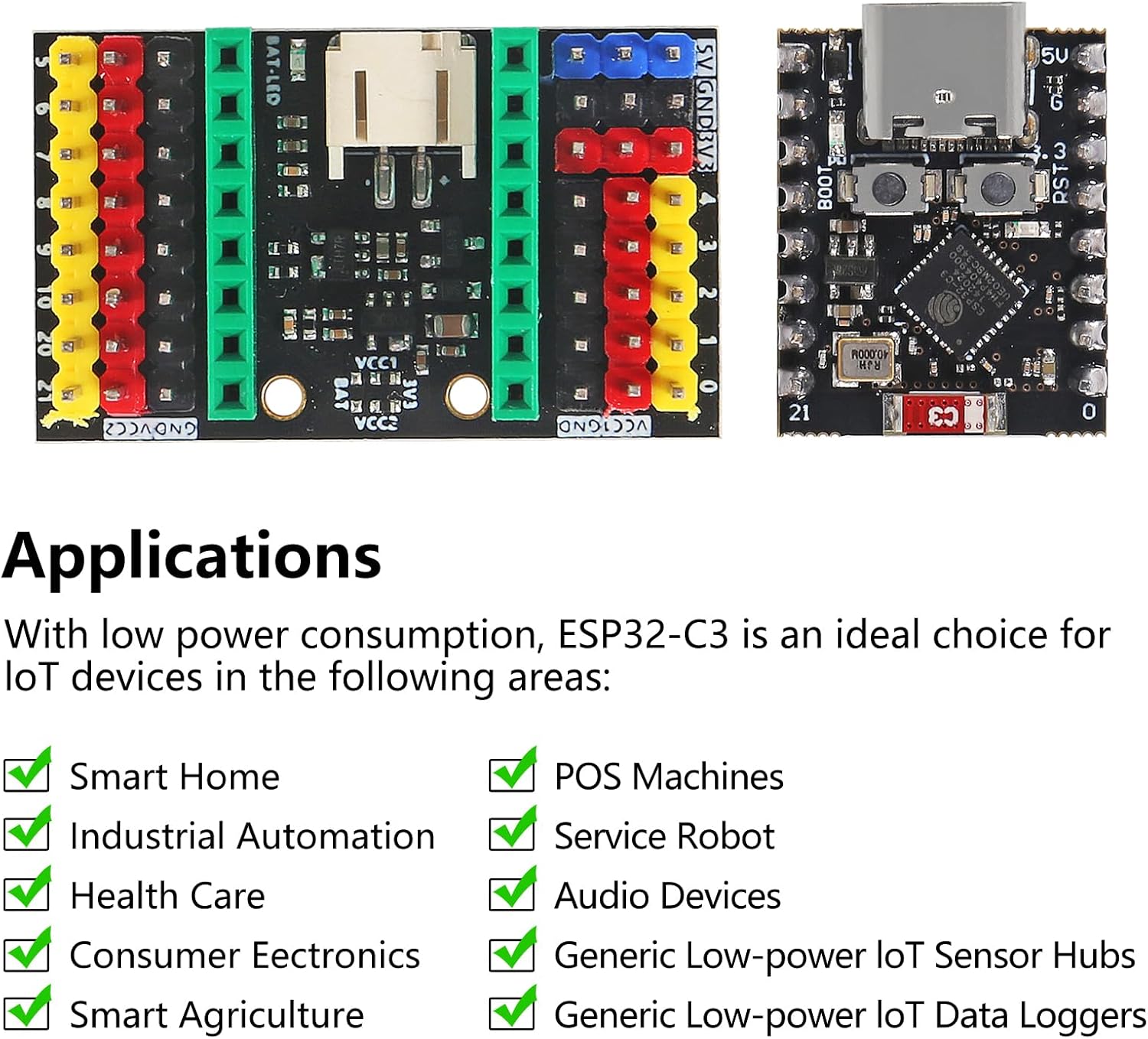 AITRIP 2 Sets ESP32-C3 MINI Development Board ESP32 Nepal | Ubuy