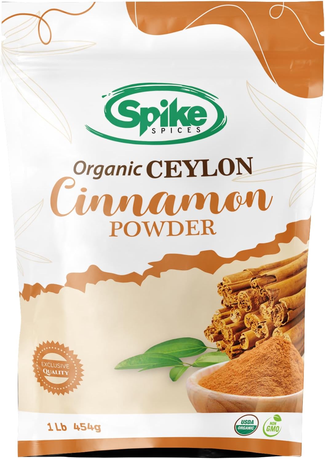 Amazon.com : Worldwide Botanicals Organic Cinnamon Powder - Premium ...