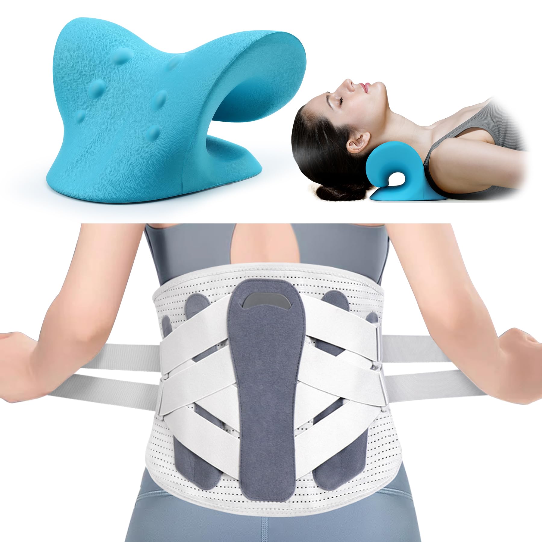 Amazon.com: RESTCLOUD Neck Stretcher for TMJ Pain Relief and Cervical ...