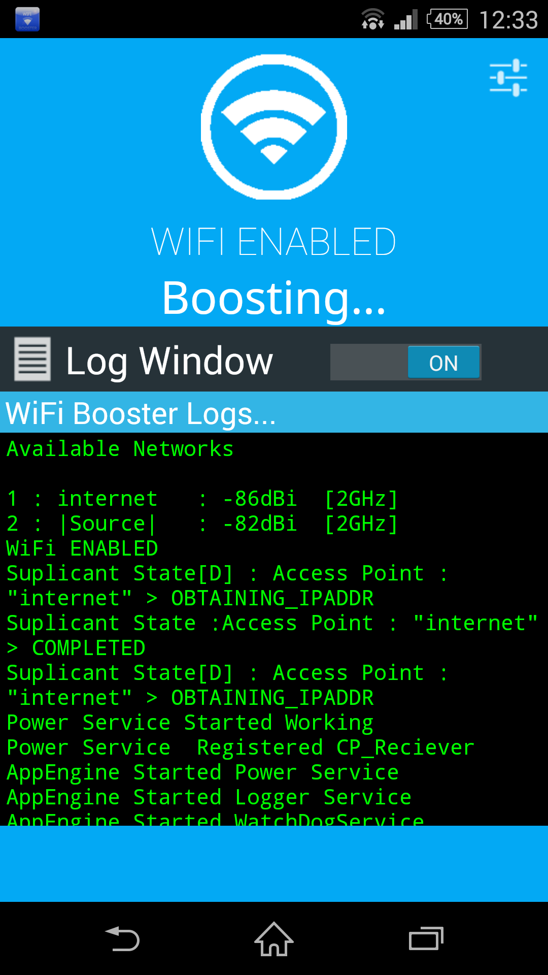 WiFi Power UP - App on the Amazon Appstore