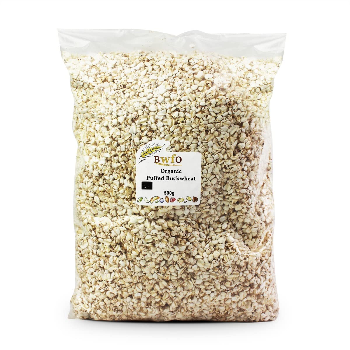 Organic Puffed Buckwheat 500g : Amazon.co.uk: Grocery