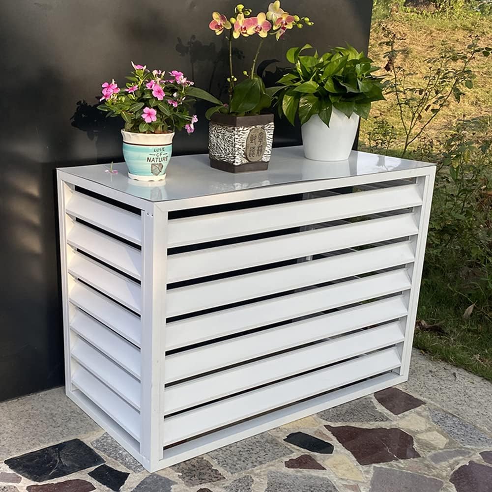 Snapklik.com : Air Conditioner Fence, Aluminum Shutter Privacy Fence ...