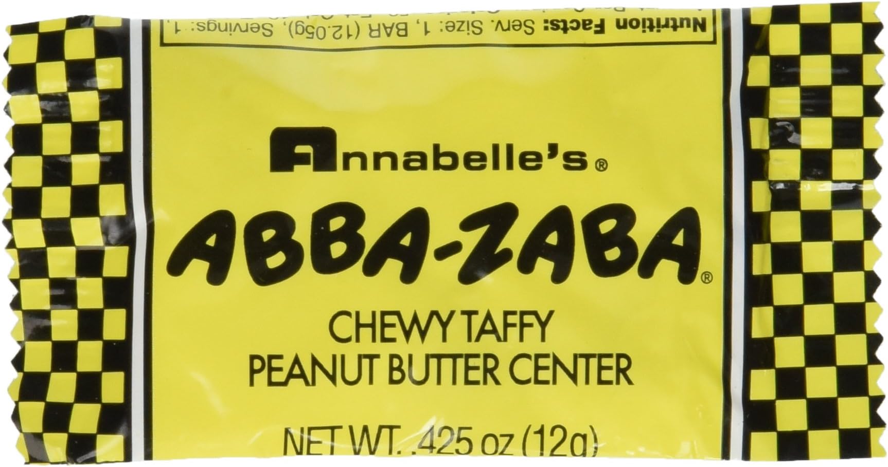 Amazon.com : ABBA-ZABA Candy Bar (Pack of 6) : Grocery & Gourmet Food