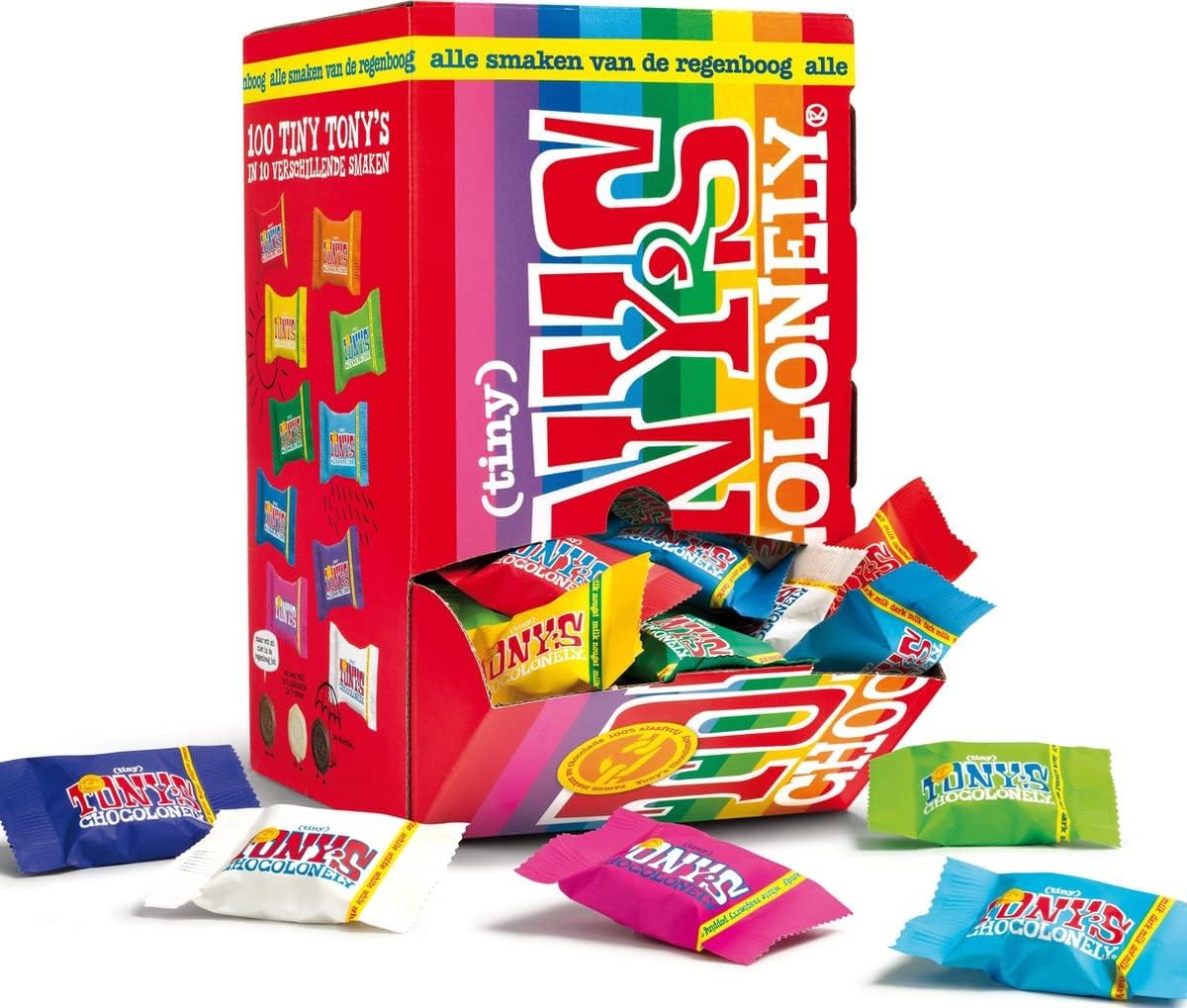 Tony's Chocolonely - Tiny Tony's Mix - 900 grams - Mini Chocolate ...