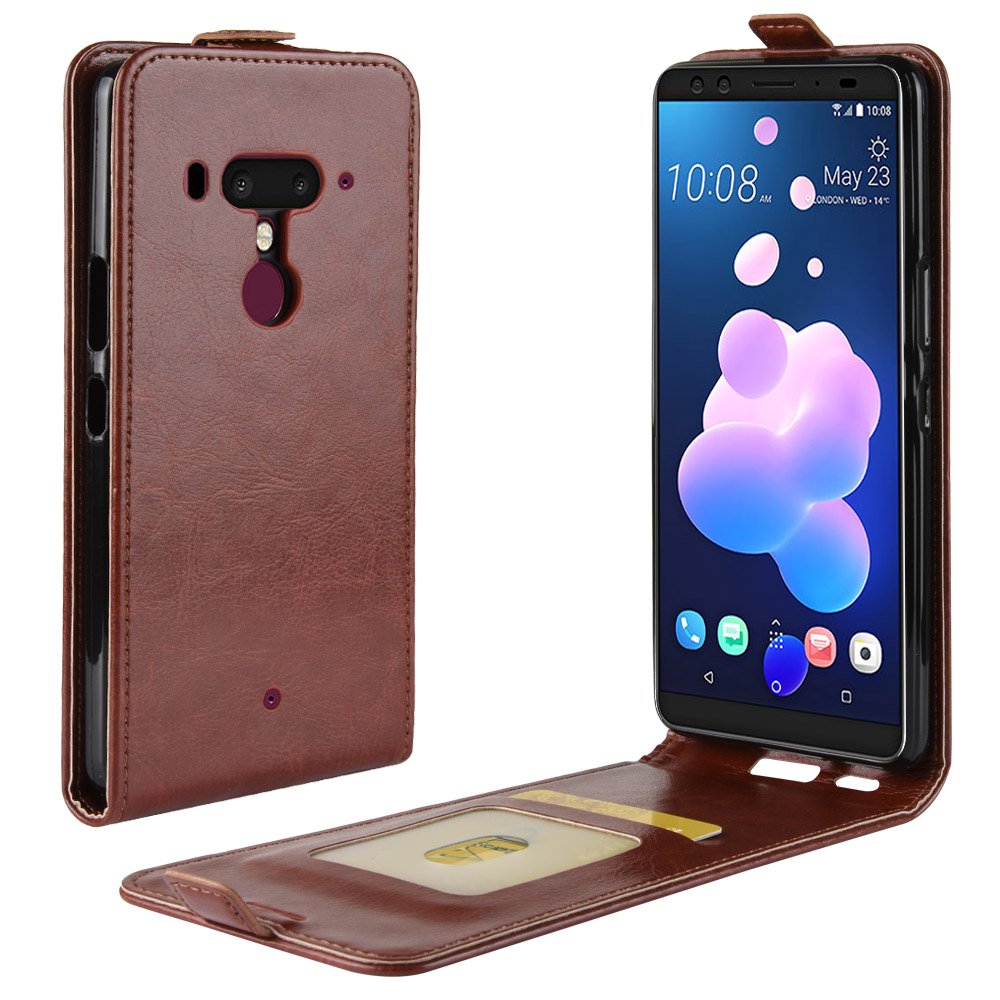 HTC U12 Plus Case, Smarit Leather Cases Cellphone Case Bumper Flip ...