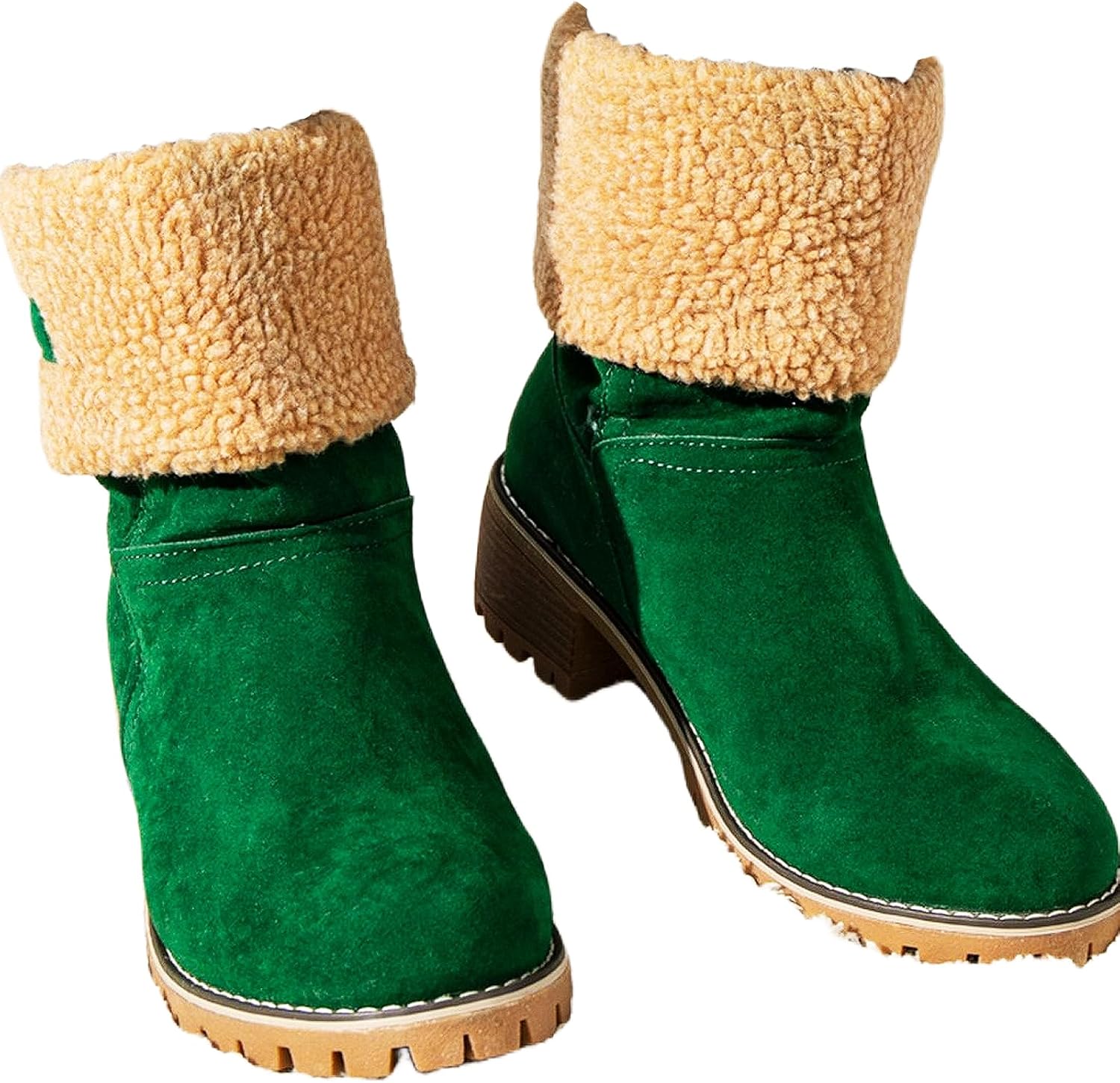 Amazon Stylewe Snow Boots For Women With Fleece Chunky Ankle amazon-stylewe-snow-boots-for-women-with-fleece-chunky-ankle