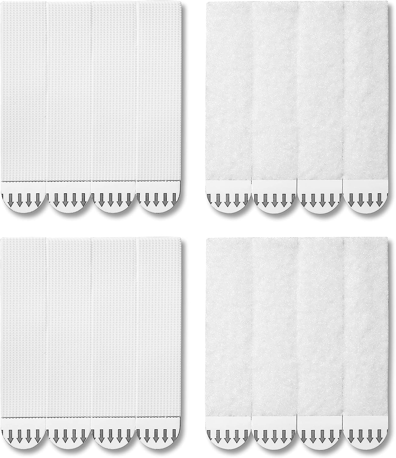 Farady 24 Pairs Large Picture Hanging Strips Removable Damage Free Hook ...