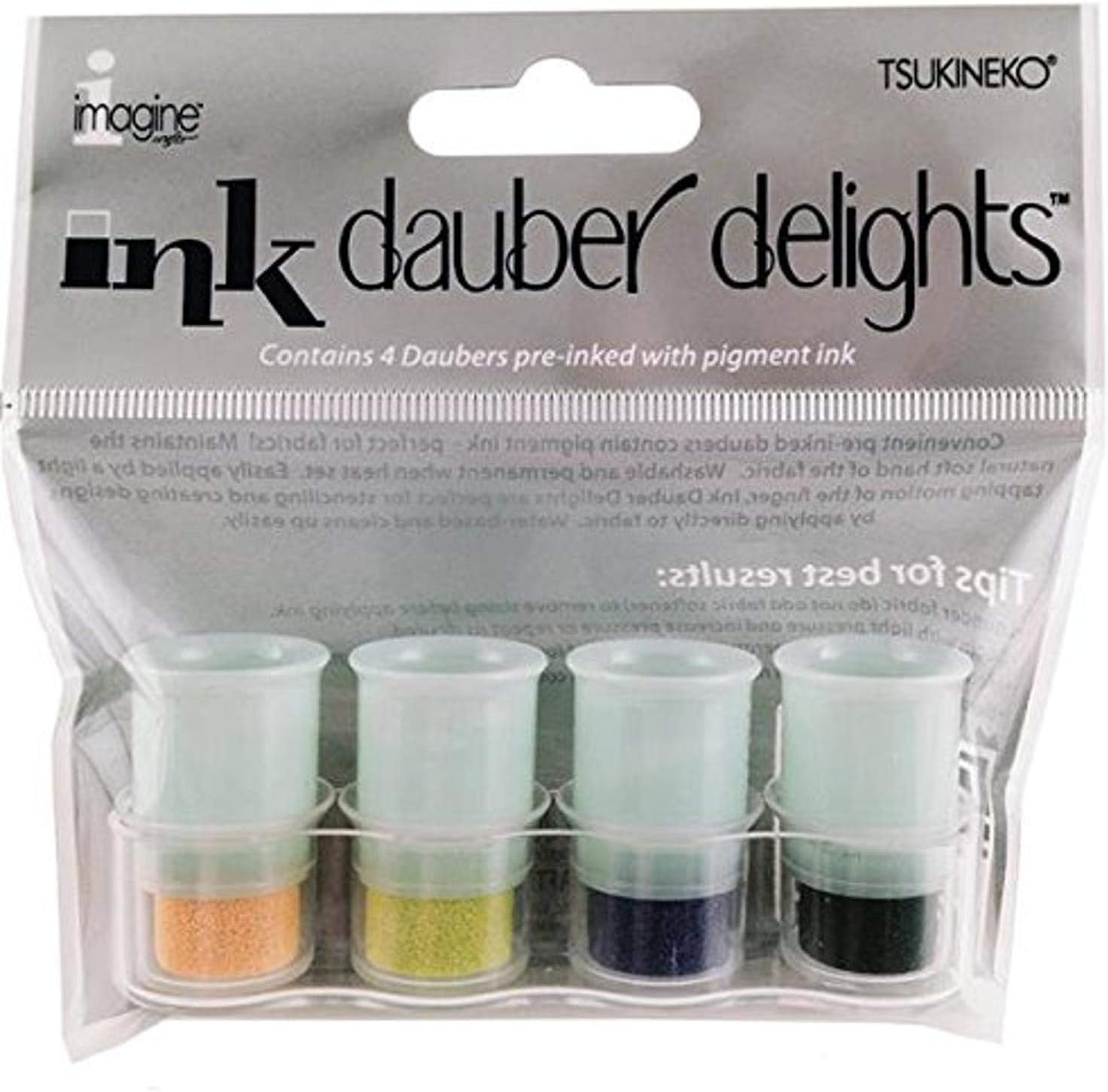 Tsukineko Ink Dauber Delights for Arts and Crafts, Veggie Garden ...