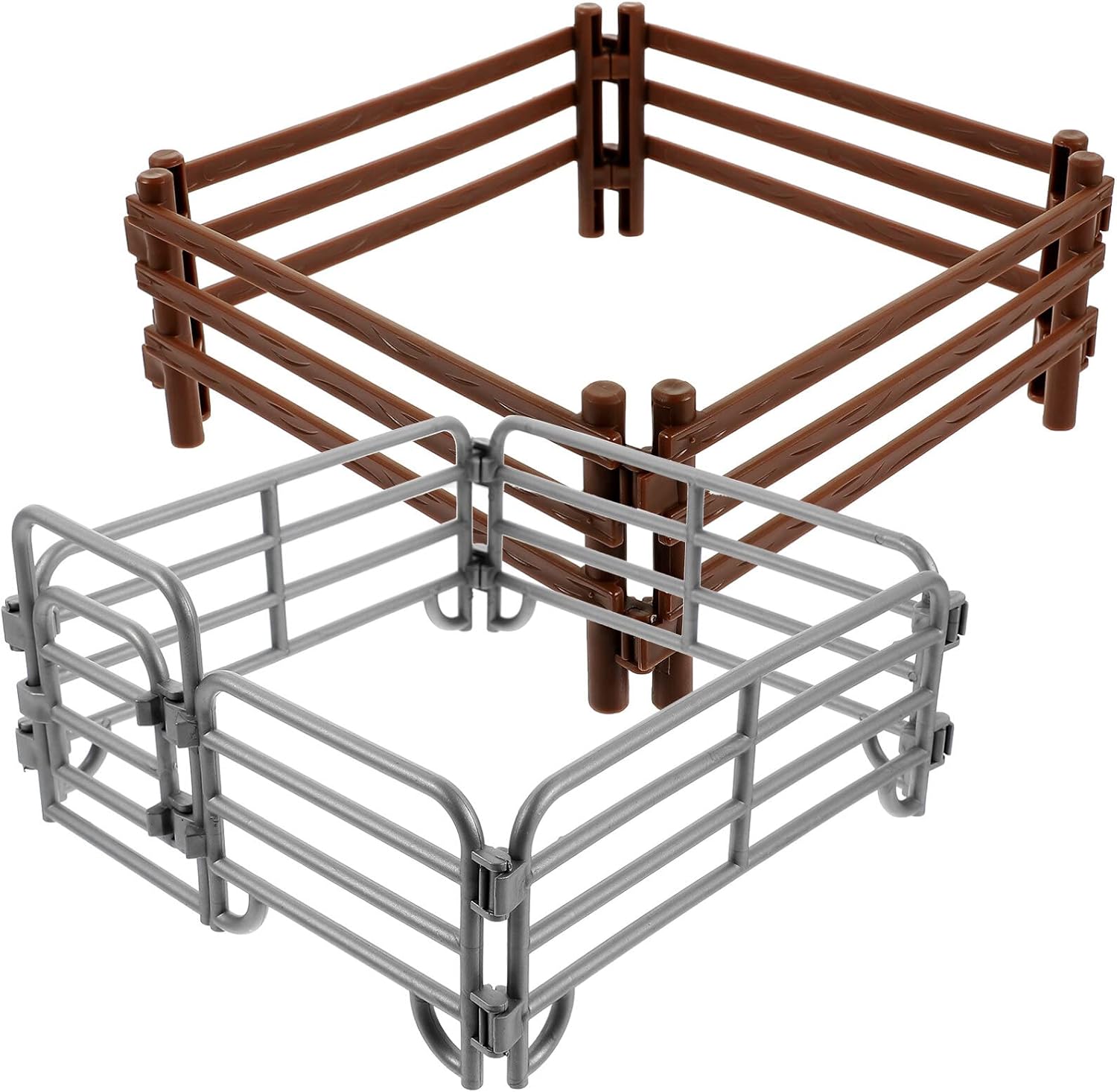 Amazon.com: Ipetboom 2Pcs Farm Corral Fence Toys Panel Accessories ...