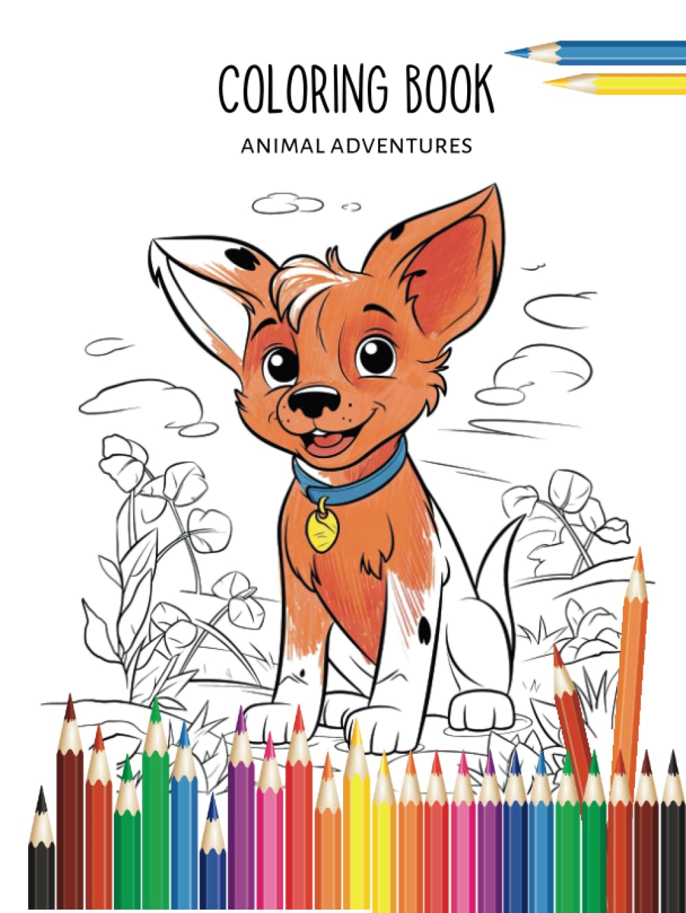 Amazon.com: Animal Adventures: Coloring Book for children 4-7 Year Old ...