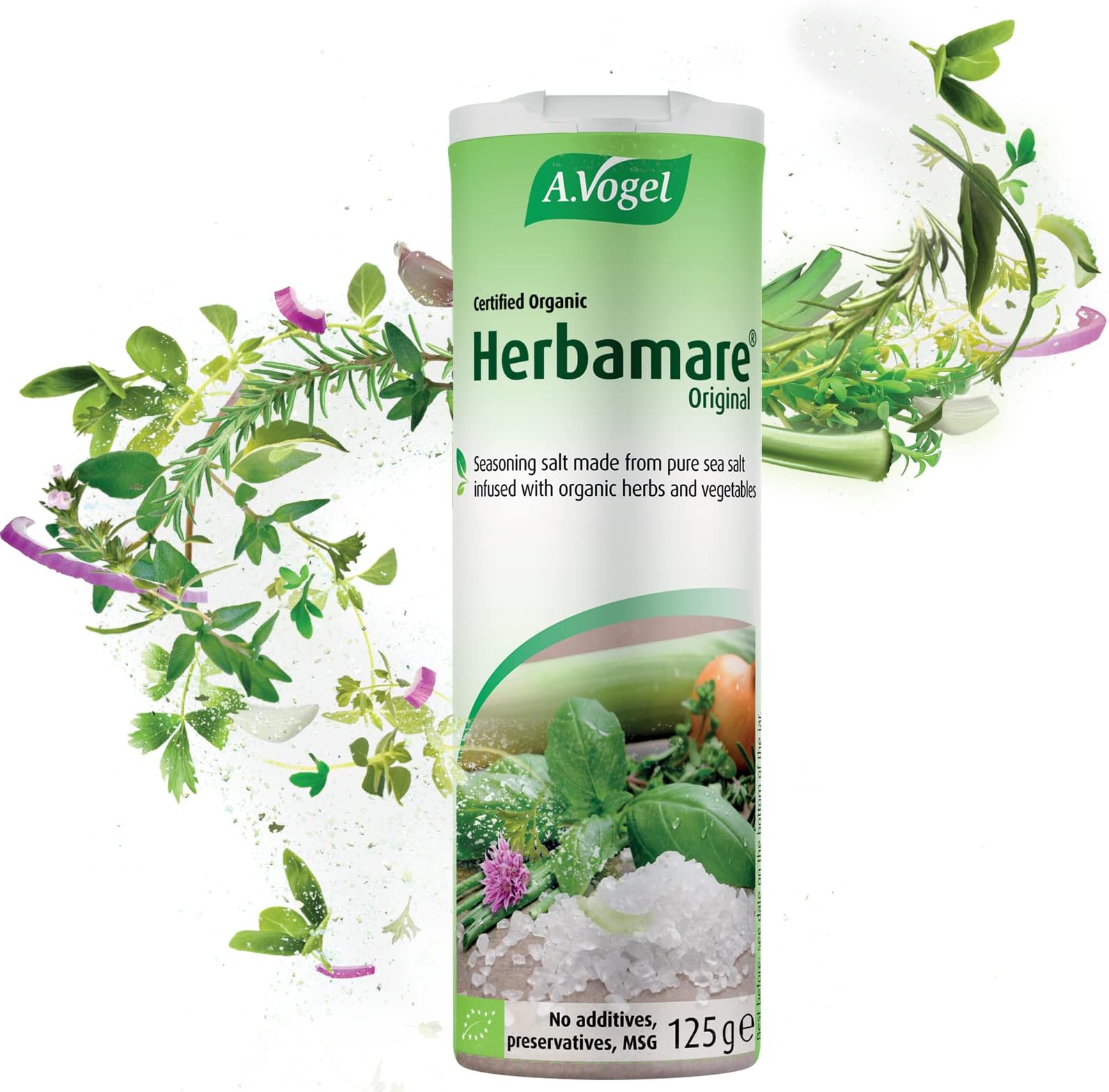 Amazon.com : A. Vogel Herbamare Herbed Sea Salt - Natural Fine Sea Salt ...