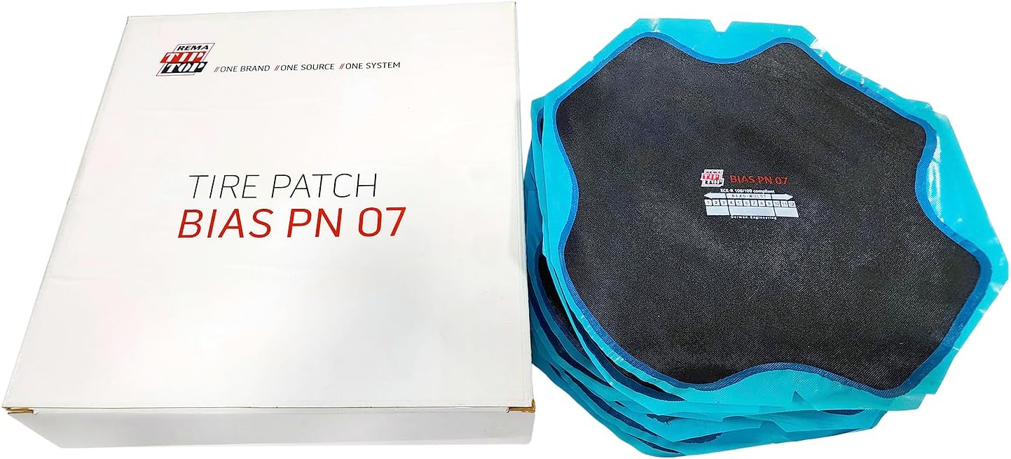 Amazon.com: Rema Tip Top Premium PN-7 Tire Patch, 10 Units of 11-3/4 ...