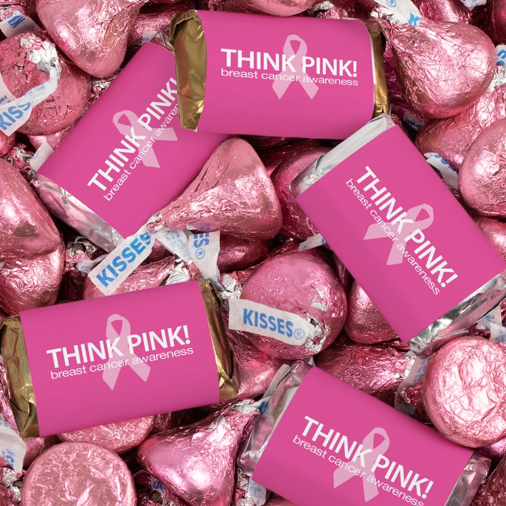 Amazon.com : 131 Pcs Breast Cancer Awareness Candy Gifts & Favors ...