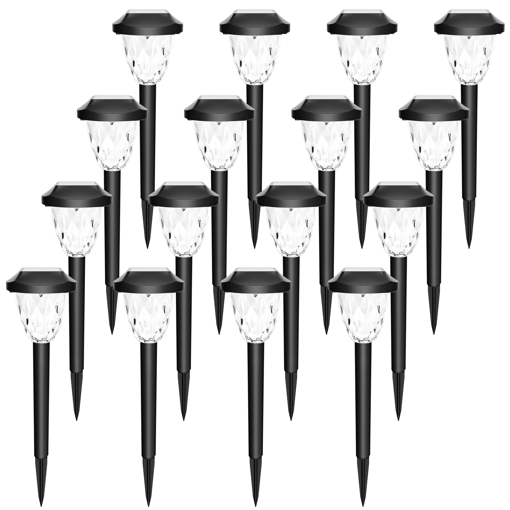 SUNCKET Solar Outdoor Lights, Bright Solar Christmas Lights Outdoor ...