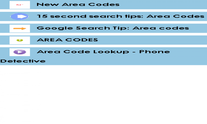 Area Codes - App on Amazon Appstore