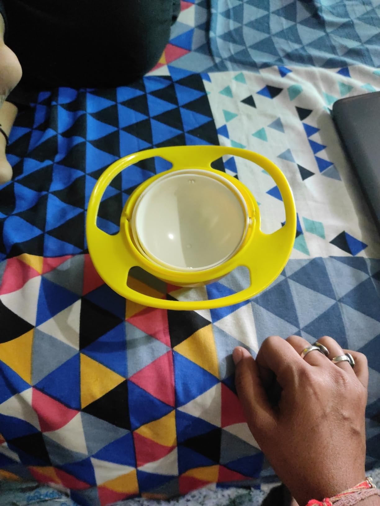 Buy Climara 360 Degree Revolving Baby Lunch Tiffin Fun Box for School ...