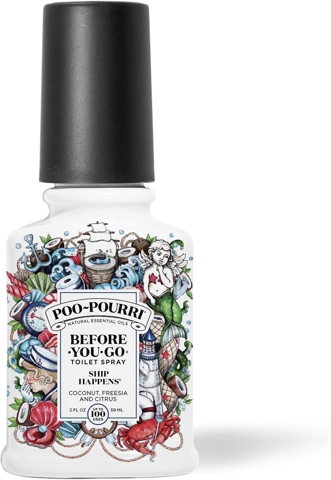 Amazon.com: Poo-Pouri Before-You-Go Holiday Toilet Spray, Balsam Bum, 2 ...