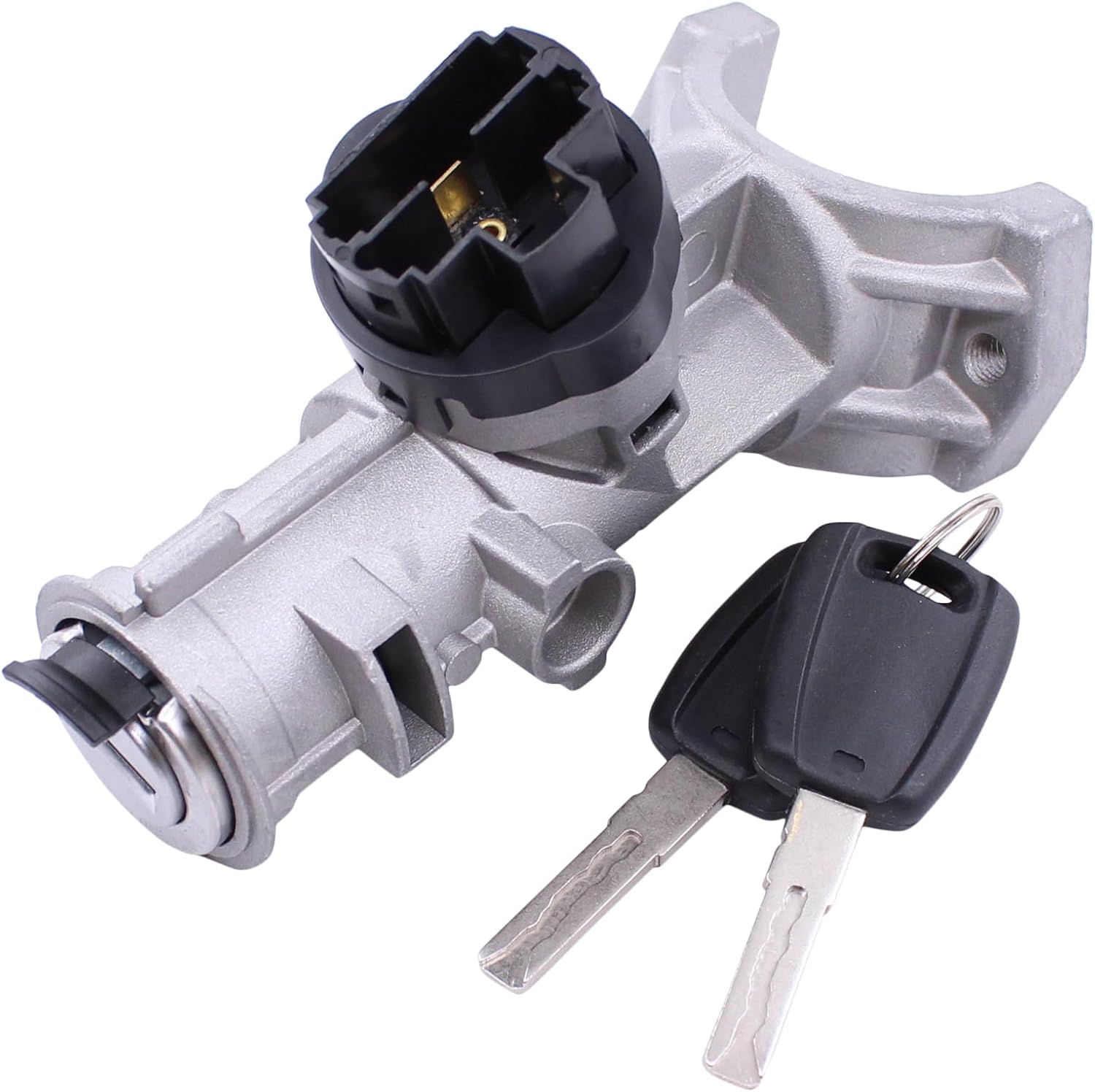 Amazon.com: MOTOKU Ignition Switch Cylinder Housing Assembly W/2 Keys ...
