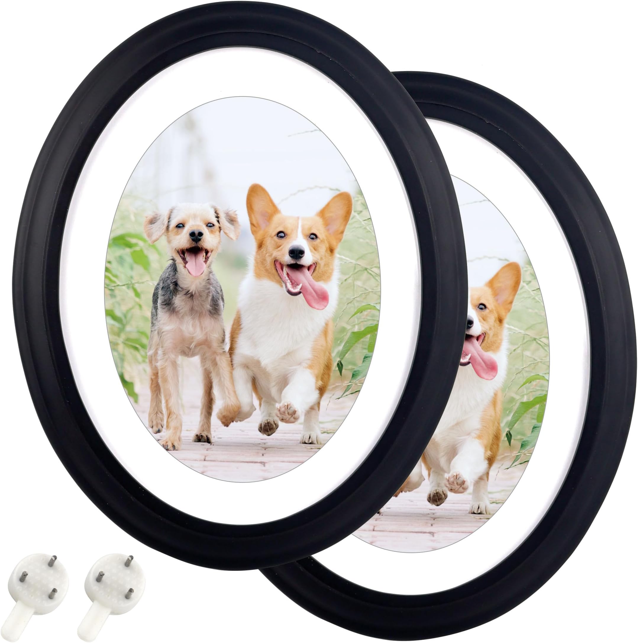 Amazon.com - 2PCS Oval Frame 8x10 Inch Picture Frame, 8 by 10 Oval ...