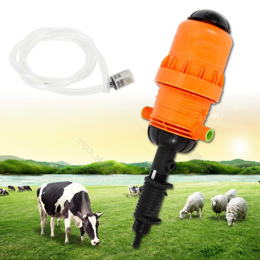 Buy 0.4-4% Water Powered Flow Dosing Pump - Fertilizer Injector ...