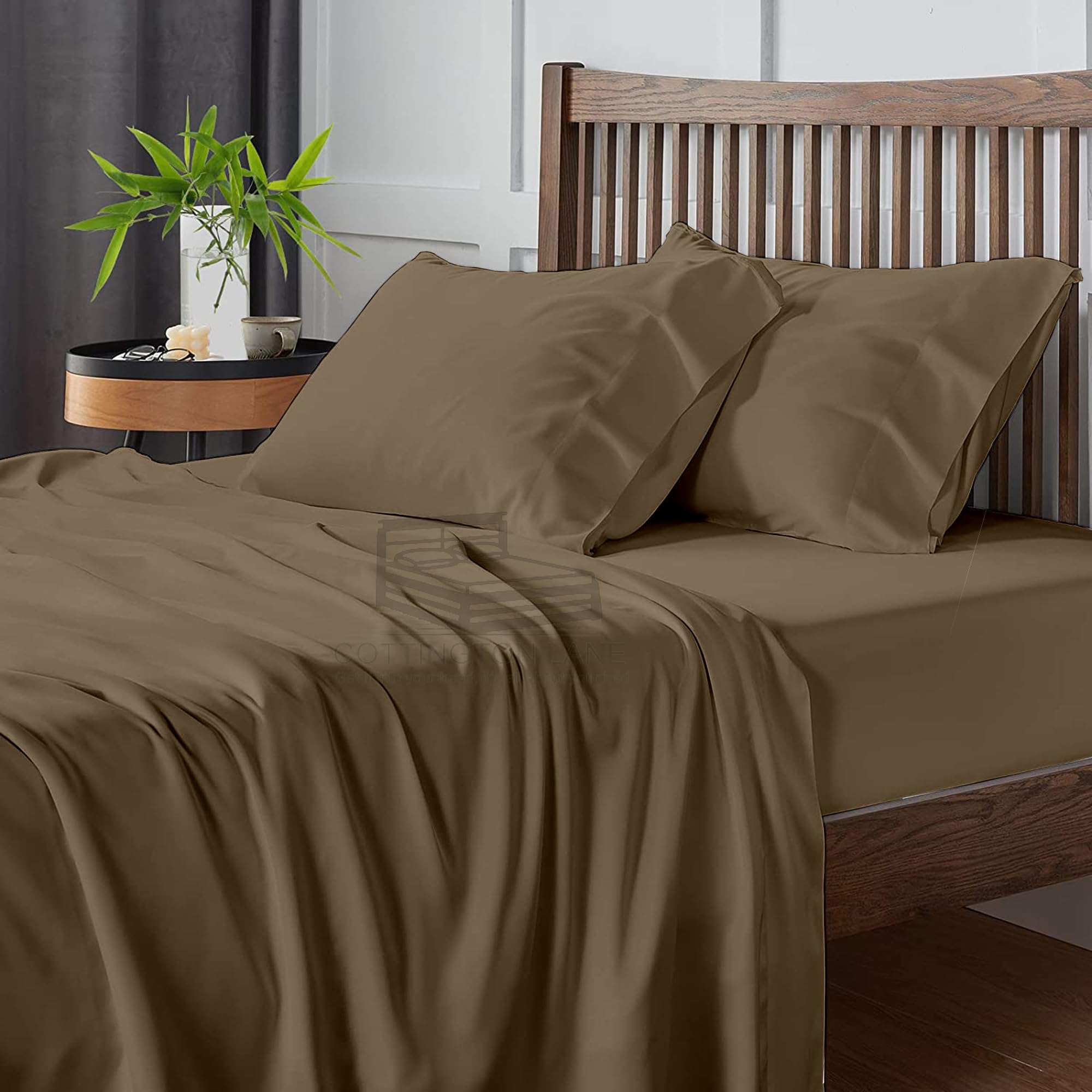 Amazon.com: Olympic Queen Size Sheet Set - Hotel Luxury Bed Sheets ...